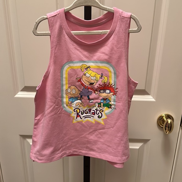 Shirts & Tops | All About Rugrats Girls Pink Tank Top | Poshmark